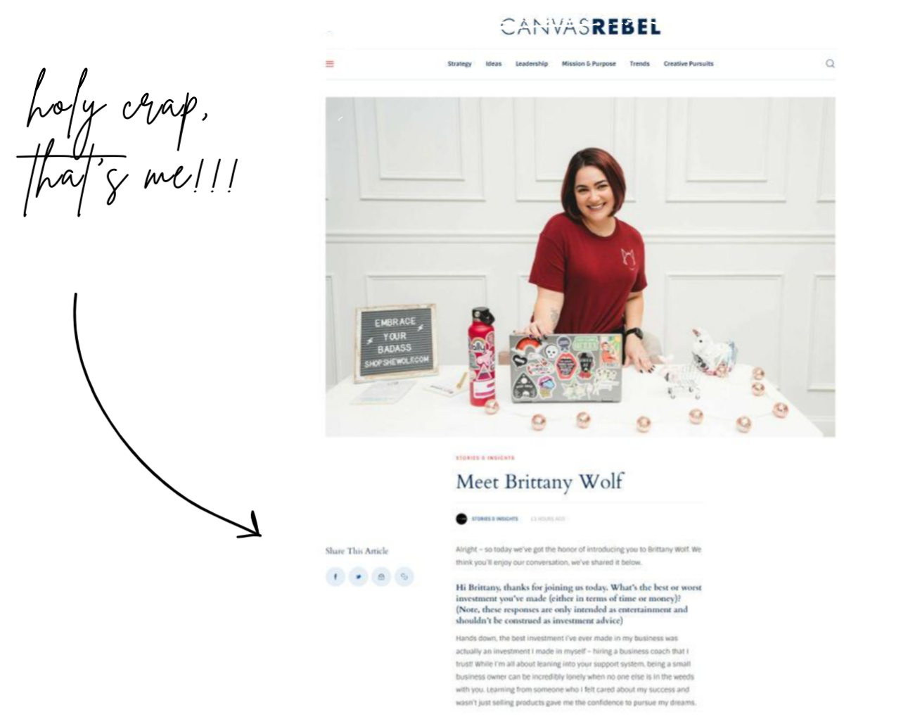 Peep the New CanvasRebel Interview – SHEWOLF