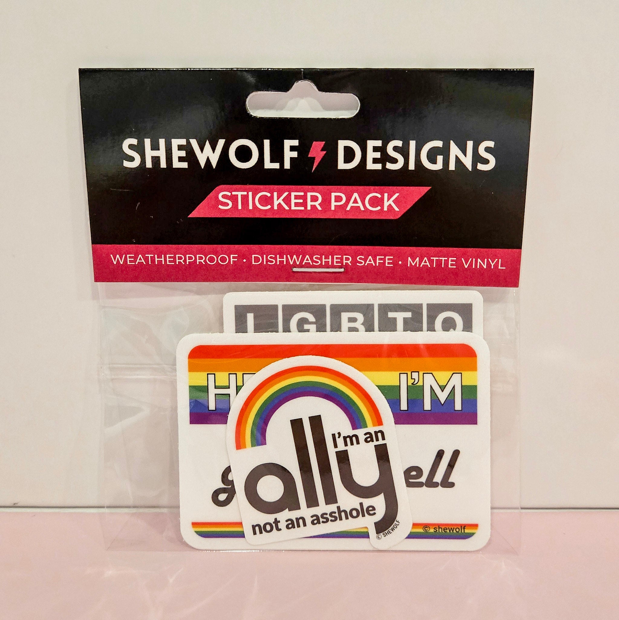 LGBTQ+ Sticker Pack – SHEWOLF