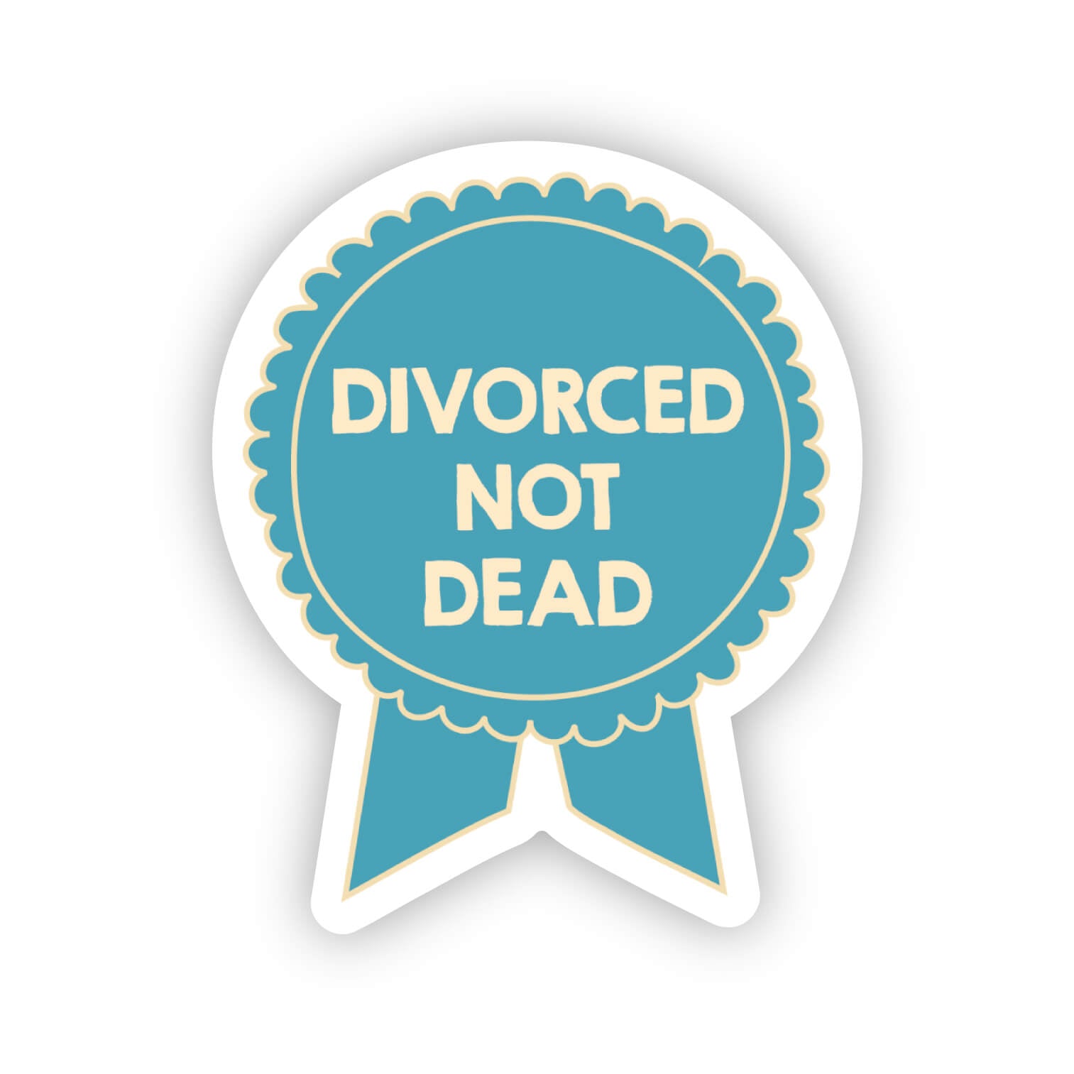 Divorced not dead Sticker – SHEWOLF